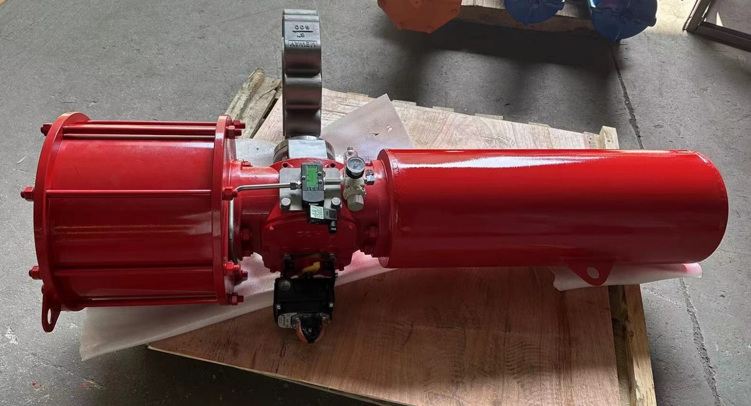 Pneumatic High performance triple offset butterfly Valve – MIWIVAL