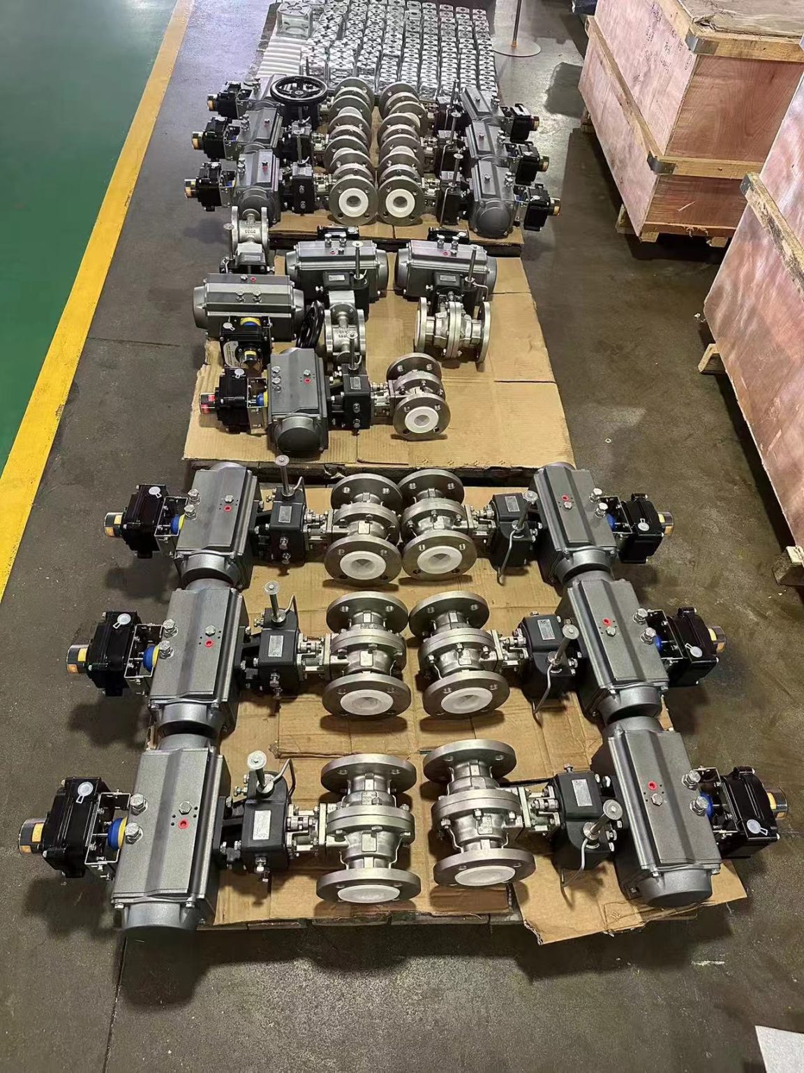 Pneumatic PTFE Lined Ball Valves – MIWIVAL