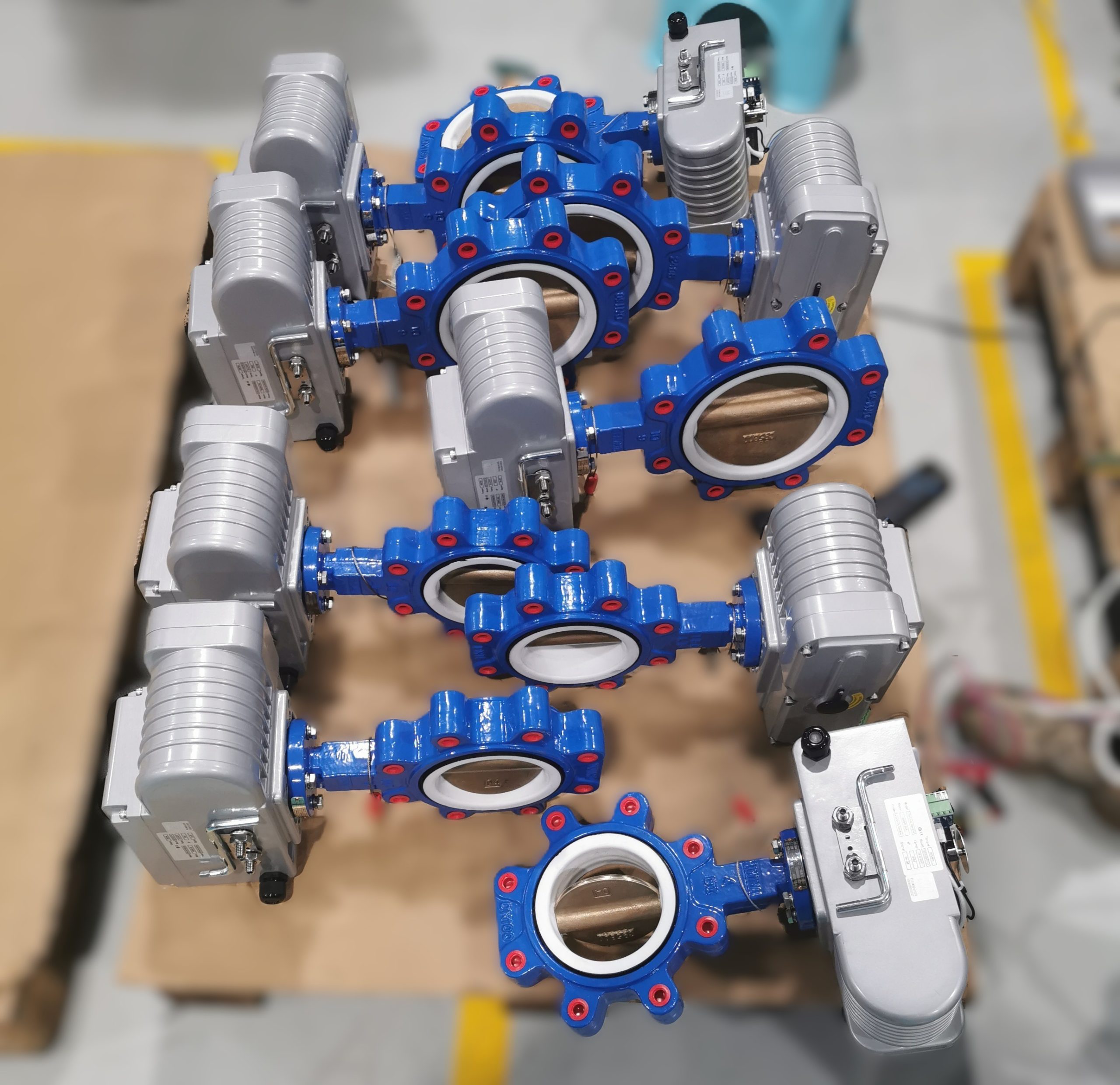 Electrical PTFE Lined Butterfly Valves – MIWIVAL
