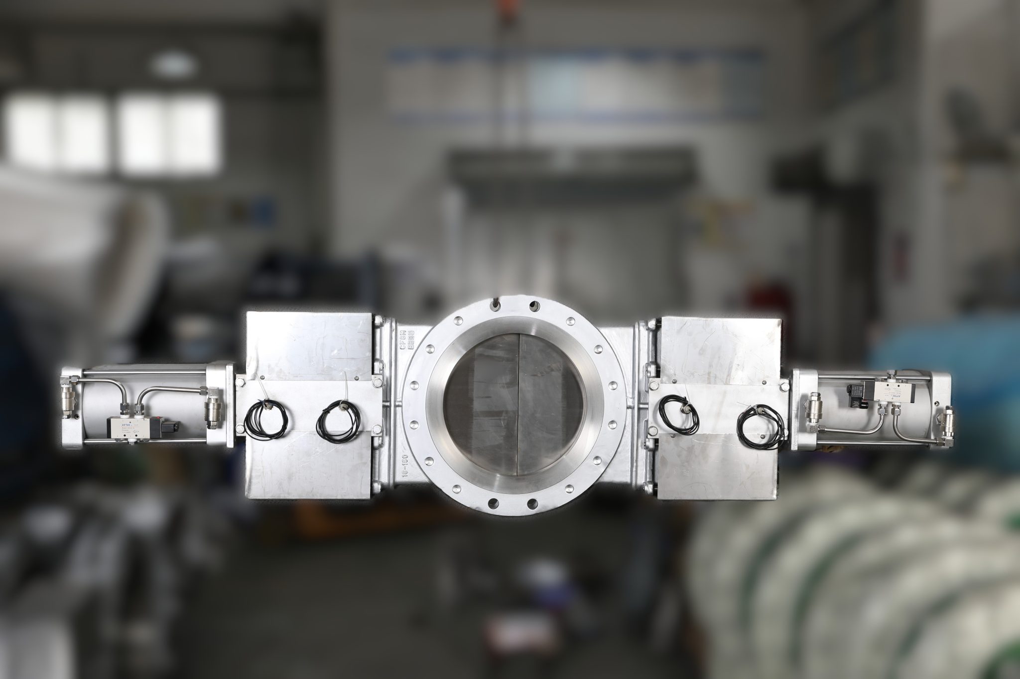 Pneumatic Double Knife Gate Valve – Metal Seat – MIWIVAL