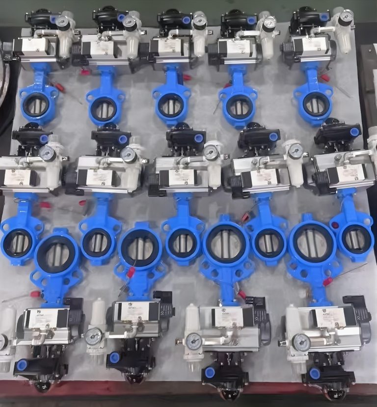 Pneumatic Rubber Lined Butterfly Valves – MIWIVAL
