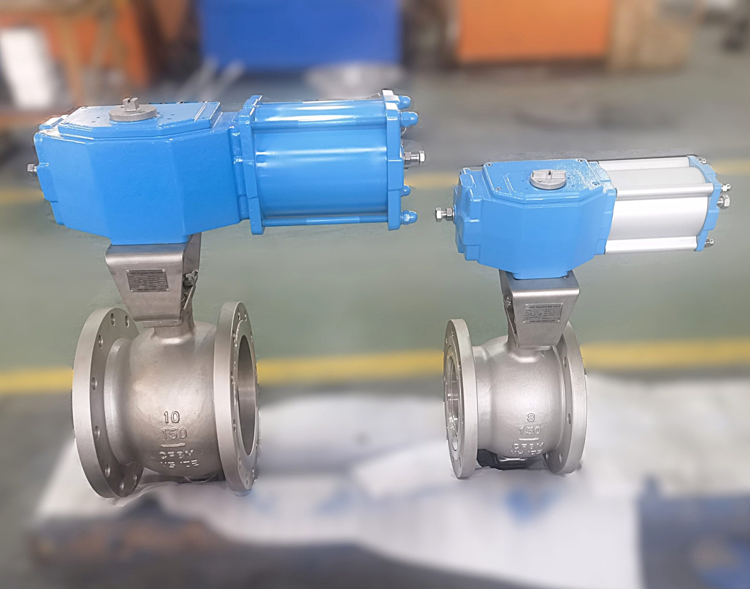 Double Acting Pneumatic Segment Ball Valve – MIWIVAL